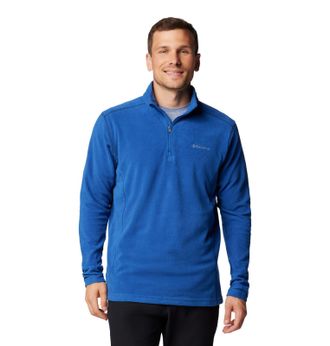 Columbia Klamath Range II Half Zip Fleece 1352472441, Men Fleece Sweaters, Blue, XL EU