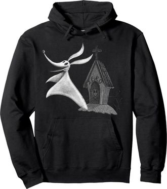 Disney Nightmare Before Christmas Zero Ghost Dog House Pullover Hoodie
