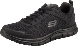 Skechers Track-Scloric 52631-BBK, Herren Sneaker, Schwarz (Black 52631-BBK), 45 EU (10.5 UK)