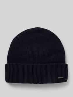 Bugatti Strickm&uuml;tze mit breitem Umschlag