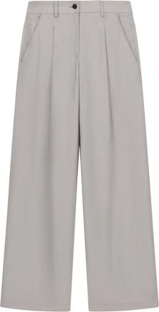 Liviana Conti Femme, Pantalons, Gris, Taille: 40 FR Pantalon Palazzo