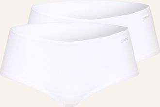 Skiny Skiny 2er-Pack Panties Skiny Advantage Cotton Stretch weiss