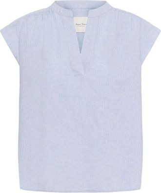 Part Two Femme, Blouses et Chemises, Bleu, Taille: 40 FR Blouse