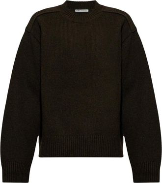 STUDIO NICHOLSON Pull en laine Berez - Homme - Pulls - Brun - Taille: L