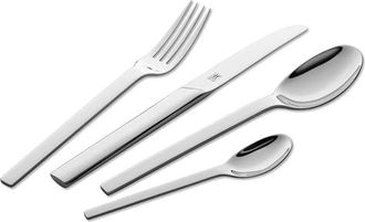 Zwilling Minimale Besteck Set, 68-teilig, Für 12 Personen, 18/10 Edelstahl/Hochwertiger Klingenstahl, Mattiert [plastikfreie Verpackung]