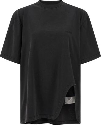 The Attico Femme, Tops, Noir, Taille: 40 FR T-shirts