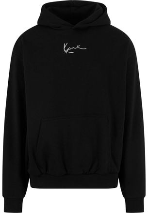 Karl Kani Herren Hoodie Small Signature Essentia OS Black (DE/NL/SE/PL, Alphanumerisch, L, Regular, Regular, Black)