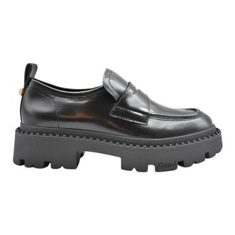 Ash Ash, Femme, Chaussures, Noir, Taille: 36 EU Genial Mocassin &agrave; Lacets