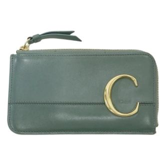 Chlo&eacute; Pre-owned M&uuml;nzetui - - Pre-owned - Damen - Gr&uuml;n - ONE SIZE