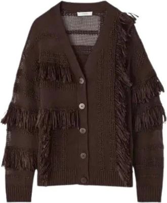 Joseph Femme, Pulls, Brun, Taille: 44 FR Cardigan