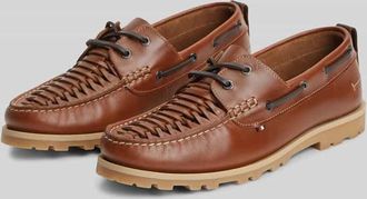 Tommy Hilfiger Schn&uuml;rschuhe aus echtem Leder