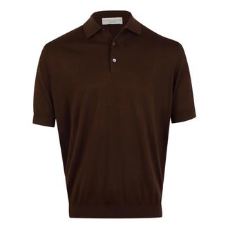 FILIPPO DE LAURENTIIS Homme, Tops, Brun, Taille: 2XL Chemises & Polos &Eacute;l&eacute;gants Collection