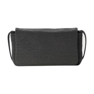 Brunello Cucinelli Precious Flap Bag - - Bags - Damen - Schwarzk - ONE SIZE
