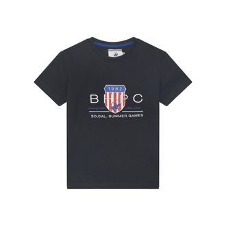 Beverly Hills Polo Club T-Shirt P-SS26B-TS414011 Dunkelblau Regular Fit