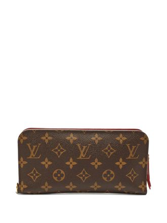 Louis Vuitton monogram-pattern wallet - Braun