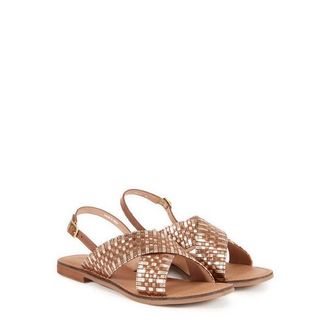 Geox Sandales plates Maddalusia C en cuir