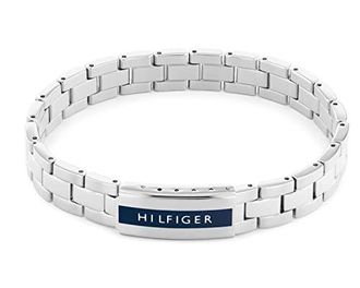 Tommy Hilfiger Jewelry Bracelet &agrave; Maillons pour Homme en Acier Inoxidable - 2790485