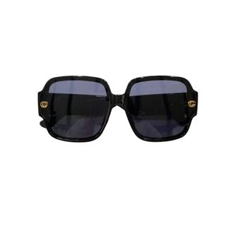 Gucci Pre-owned Plastik sonnenbrillen - - Pre-owned - Damen - Schwarzk - ONE SIZE