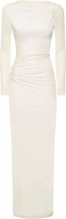 16Arlington Nubria Draped Velvet Maxi Dress Size XL