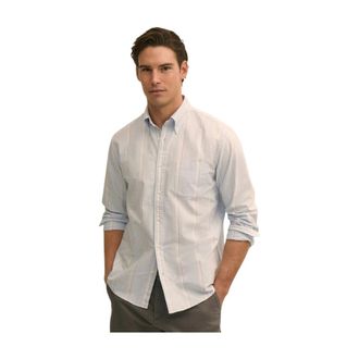 Brooks Brothers Homme, Chemises, Bleu, Taille: L Oxford Friday Shirt