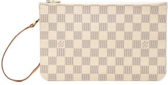 Louis Vuitton Pochette Neverfull Pre-owned - Femme - Pre-owned - Beige - Taille: ONE Size