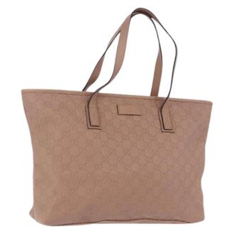 Gucci Sac Cabas Pre-owned en Toile - Femme - Pre-owned - Rose - Taille: ONE Size