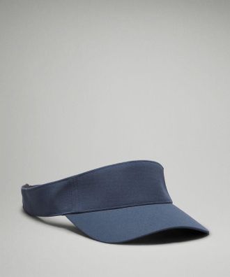 lululemon Vielseitige Visor-Kappe mit abnehmbarem Schwei&szlig;band - Gr&ouml;&szlig;e L/XL in True Navy