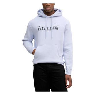 Calvin Klein Jeans Logo Hoodie - - Sweatshirts & Hoodies - Herren - Lila - 2XL