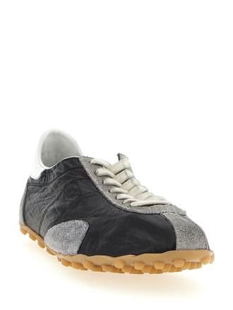 Maison Margiela Mens Multicolor Cashmere Athletic Sneakers