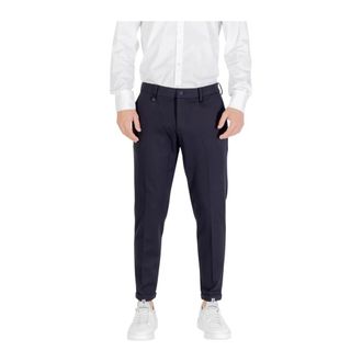 Antony Morato Hose mit Bundfalten- Rei&szlig;verschluss und Knopfverschluss - - Trousers - Herren - Blau - XL