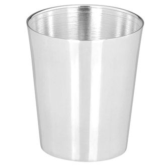 Silberkanne Becher K&ouml;ln H 13 cm | Silber Plated | Hochglanz versilbert | F&uuml;r Getr&auml;nke & Blumen | Edles Geschenk