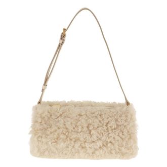 Stella McCartney Pochette bracelet logo - Femme - Sacs - Beige - Taille: ONE Size