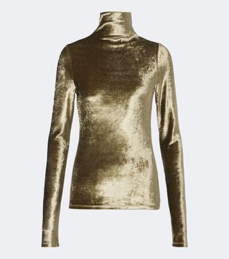 Christophe Lemaire Top en velours