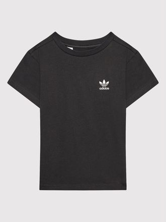 adidas T-Shirt Adicolor HC9582 Schwarz Regular Fit