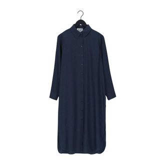 Just Female Helpful Hemdblusenkleid - - Dresses - Damen - Blau - XS