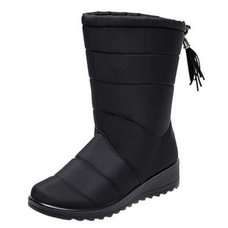 UPKOCH Neige Pour Femmes -hautes Hiver Chaudes Et Imperm&eacute;ables Antid&eacute;rapantes Pour Fille