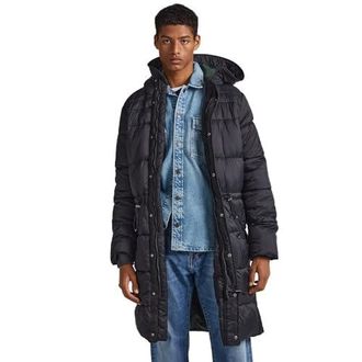 Pepe Jeans London Blai Parka matelass&eacute;e, Noir (Black), M Homme