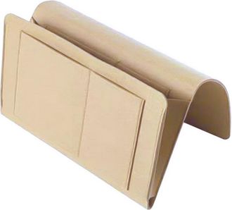 Artibetter Filz Aufbewahrungstasche mit Haken H&auml;ngender Bett Organizer f&uuml;r Sofa und Bett rutschfeste Seitentasche mit Mehreren F&auml;chern Praktische Aufbewahrungsl&ouml;