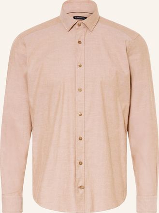 Strokesman's Strokesmans Hemd Regular Fit beige