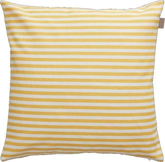 GANT Stripe Cushion, Warm Yellow, 50x50