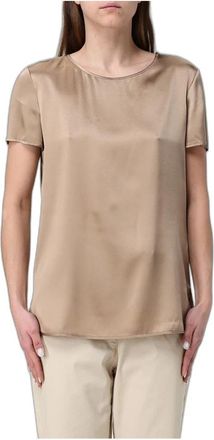 Max Mara Blouse Cortona - Femme - Tops - Beige - Taille: 38 FR