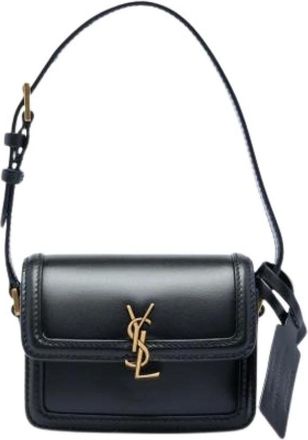 Saint Laurent Sac bandouli&egrave;re Solferino Pre-owned - Femme - Pre-owned - Noir - Taille: ONE Size
