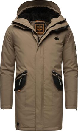 Stone Harbor Herren Winterjacke Ragaan mit Teddyfell & Kapuze