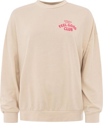Zwillingsherz Sweatshirt FEEL GOOD CLUB