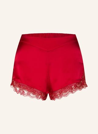 Simone P&eacute;r&egrave;le Simone P&eacute;r&egrave;le Schlafshorts Love Me Aus Seide rot