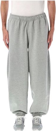 Nike Solo Swoosh Cuffed Fleece Pants - Homme - Sport - Gris - Taille: XL