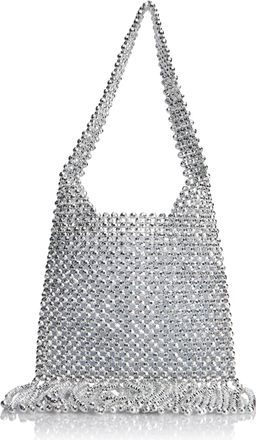 Felipa Womens Handtasche Bag Clutch, Silber