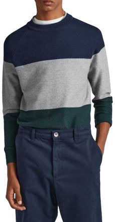 Pepe Jeans London Herren Samuel Pullover Sweater, Grey (Grey Marl), M