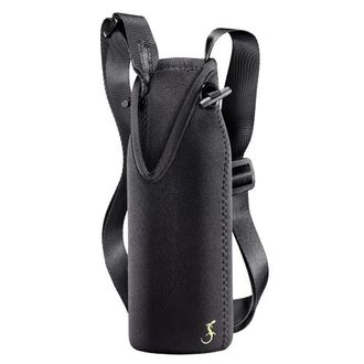 Lurch 240836 Iso-Hülle mit Tragegurt Zubehör für Isolierflasche Edestahl 0, 75l, Schwarz