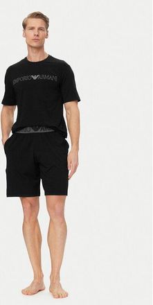 Emporio Armani Pyjama EM000400 AF18890 UC001 Schwarz Regular Fit
